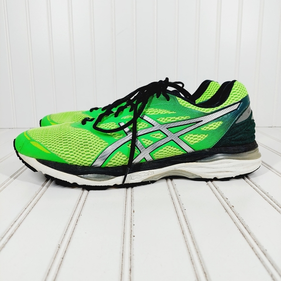 Asics | Shoes | Asics Gelcumulus 8 Mens Green Athleisure Running ...